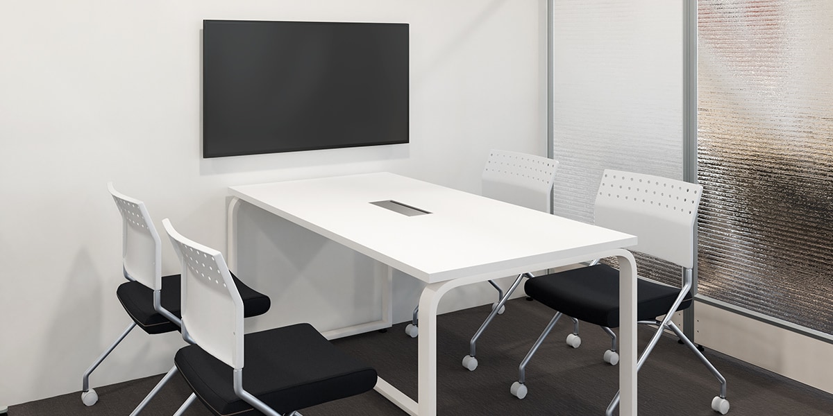 【20坪・8人用】モノトーンでまとめたおしゃれな小規模オフィス - スタイルブック